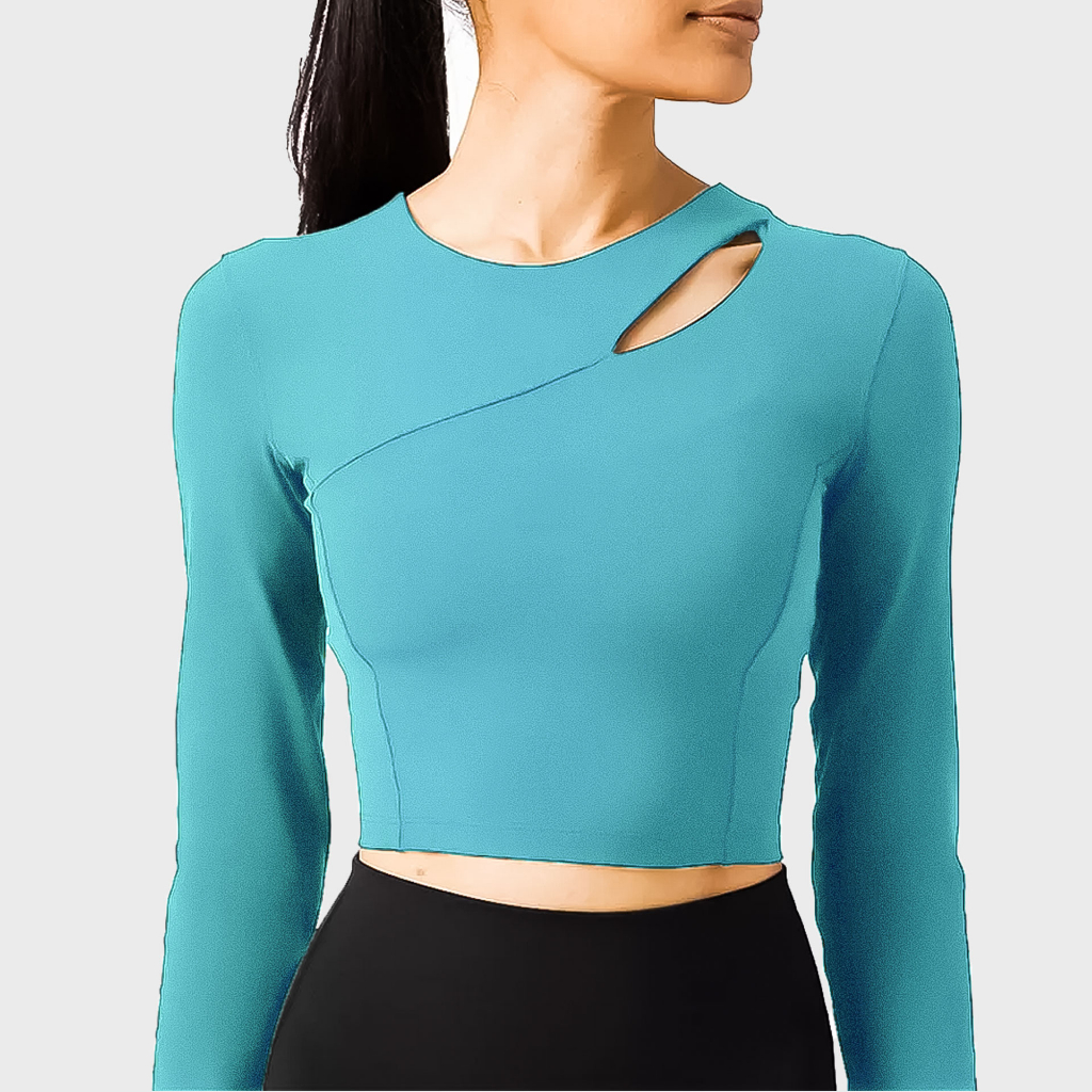 Jual MOOTA Sellene Baju Lengan Panjang Wanita Basic Baju Olahraga ...