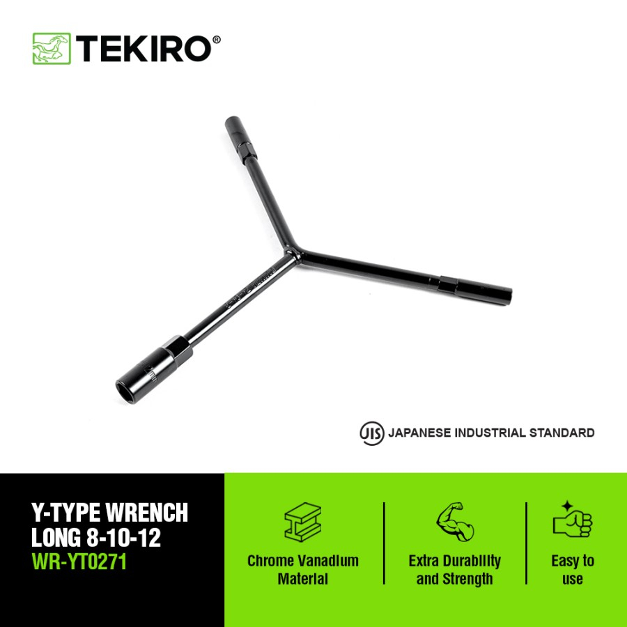 Jual TEKIRO Y-TYPE WRENCH (LONG) 8 - 10 - 12 / KUNCI SOK Y PANJANG ...