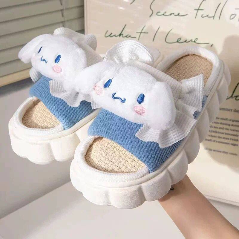 Jual SANDAL RUMAH SEPATU KAMAR KUROMI CINNAMOROLL HELLO KITTY ALAS ...