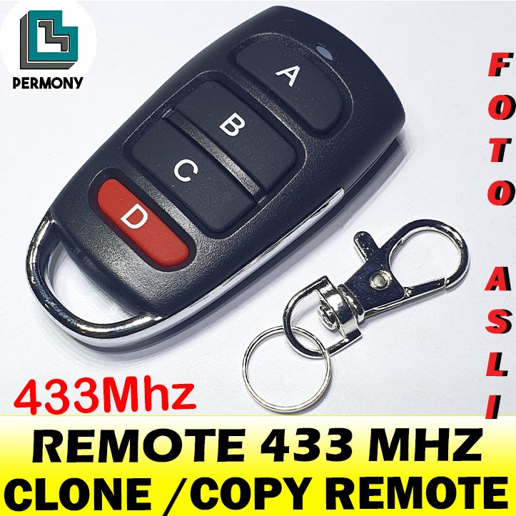 Jual Remote 433Mhz 433 Mhz 4 Channel 4Channel 4Ch 4 Ch transmitter Clone | Shopee Indonesia