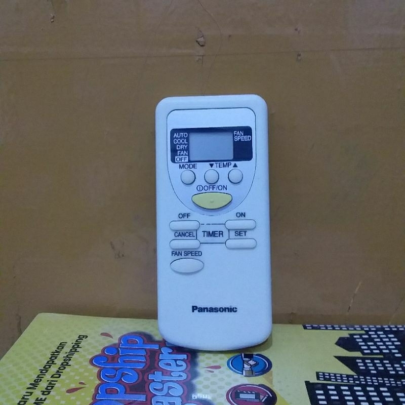 Jual REMOTE AC PANASONIC SERI A75C3034 ORIGINAL | Shopee Indonesia