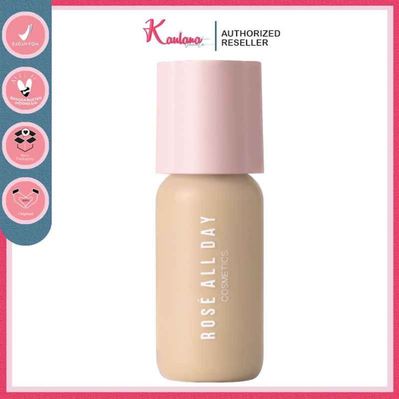 Jual ROSE ALL DAY The Realest Lightweight Skin Tint SPF 25 PA++ ...