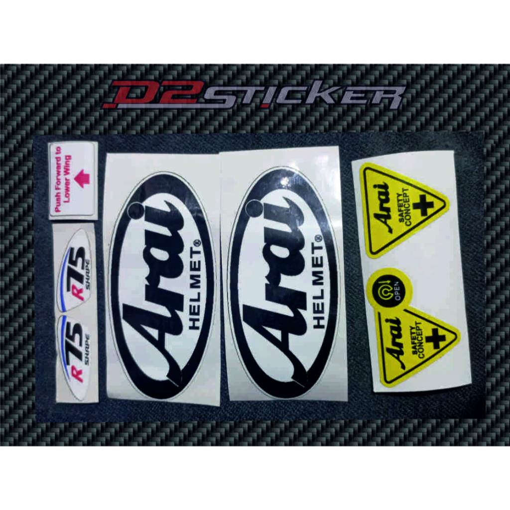 Jual Stiker Helm Arai | Shopee Indonesia