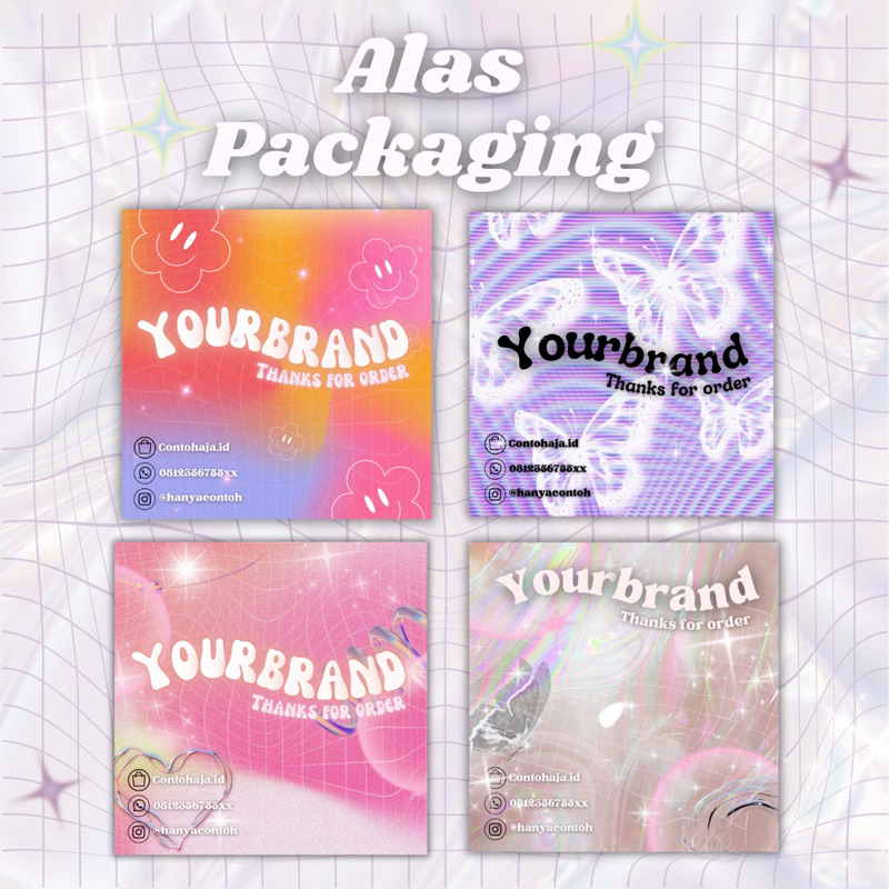 Jual ALAS PACKAGING KERTAS PACKING FREEBIES ACCESORIES CINCIN GELANG ...