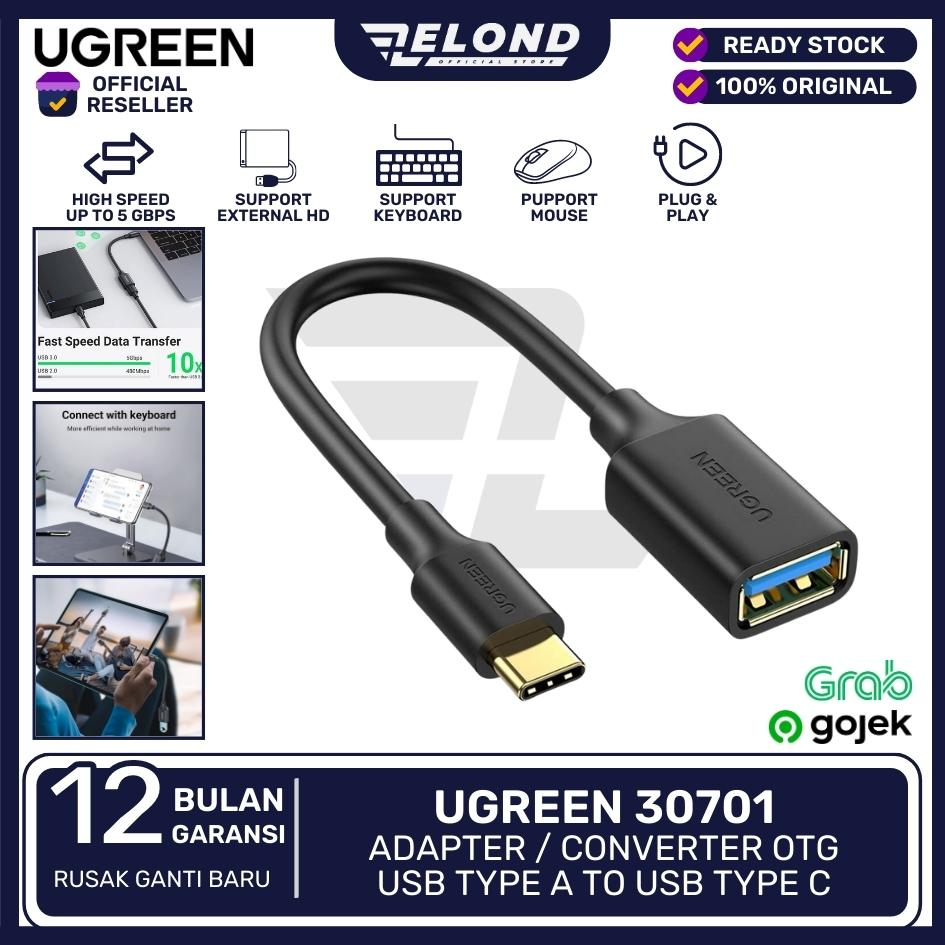 Jual UGREEN Kabel OTG untuk Flashdisk USB 3.1 Type C To USB 3.0 Female ...
