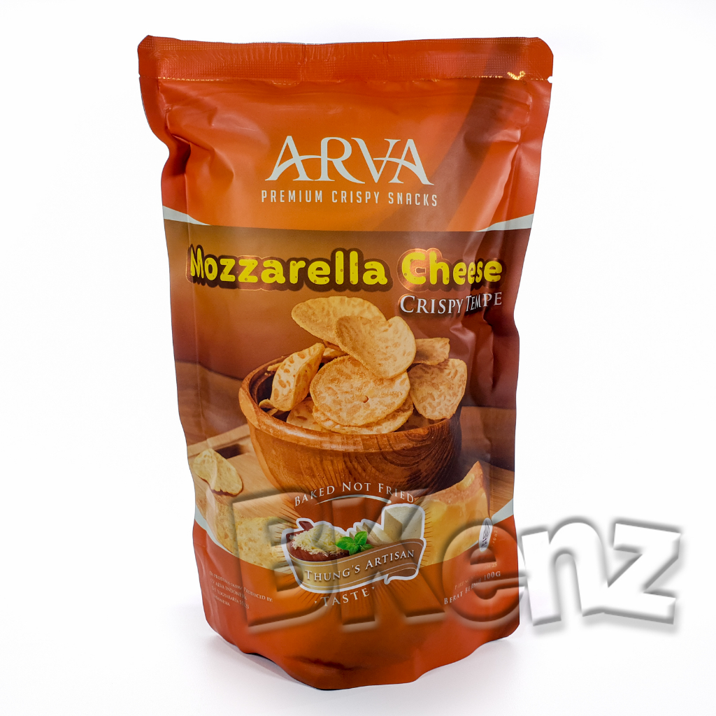 Jual Arva Keripik Tempe Crispy Rasa Kripik Truffle Mala Honey Butter ...