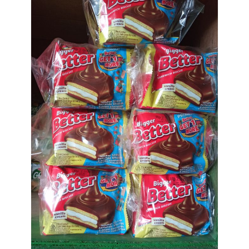 Jual Biskuit BETTER BIGGER sachet isi 10 | Shopee Indonesia