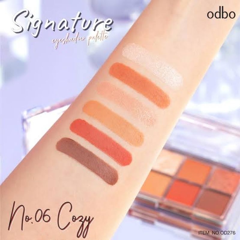 Jual ODBO Signature Eyeshadow Palette Odbo OD276 | Shopee Indonesia