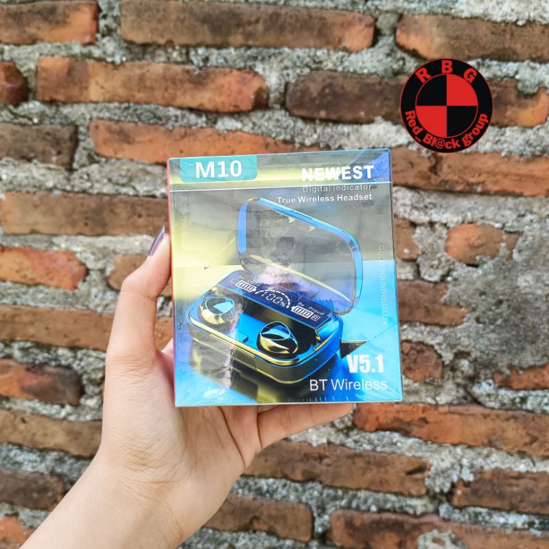 Jual HEADSET BLUETOOTH TWS M10 | Shopee Indonesia