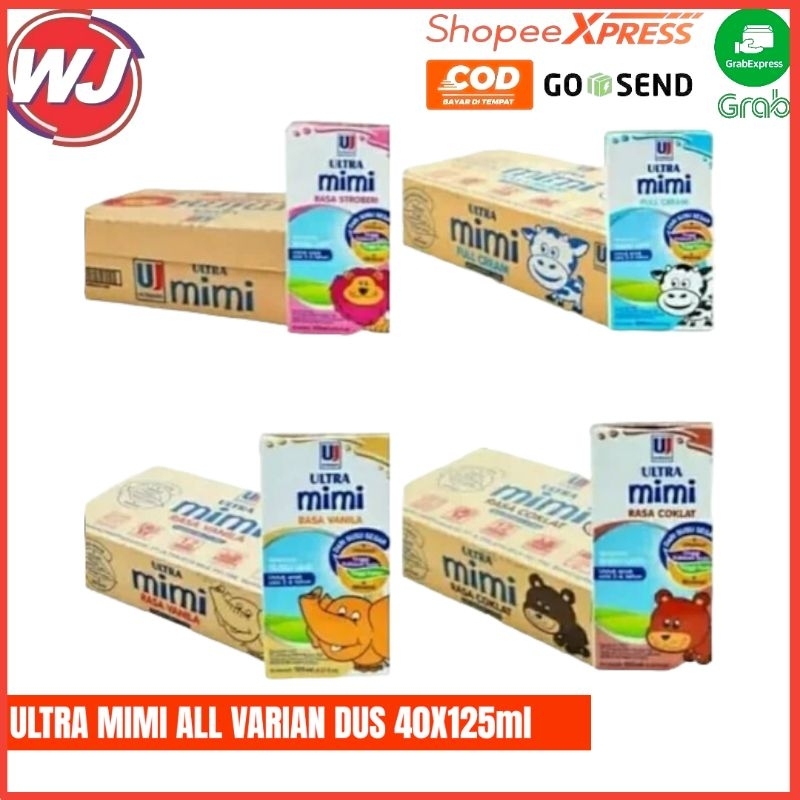 Jual ULTRA MIMI KIDS DUS 40x125ml | Shopee Indonesia