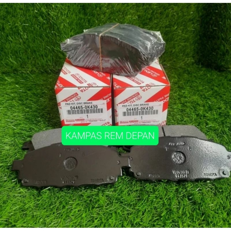 Jual KAMPAS REM DEPAN TOYOTA INNOVA REBORN ORIGINAL | Shopee Indonesia