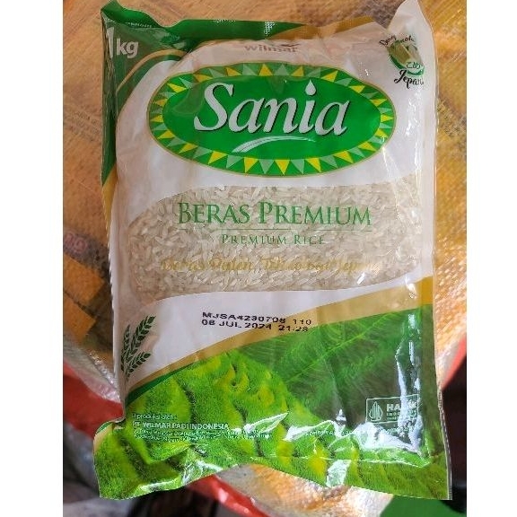 Jual Beras Premium Sania 1kg LIVE | Shopee Indonesia