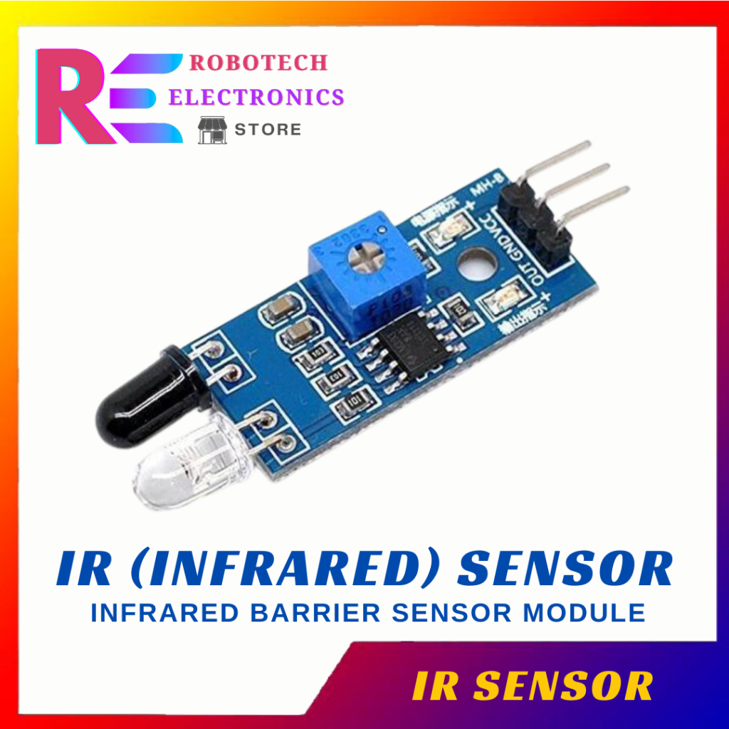 Jual IR Infrared Barrier Module Sensor Halangan Rintangan Garis ...