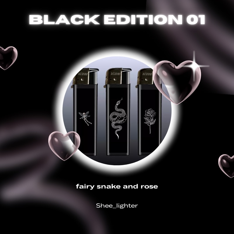 Jual BLACK EDITION 02 LIGHTER KOREK CUSTOM | Shopee Indonesia