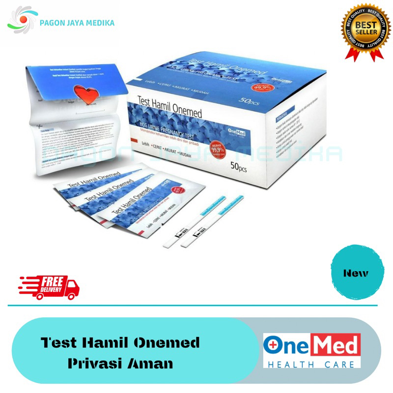 Jual Tes Hamil Onemed / Test pack / Alat Tes kehamilan HCG Testpack ...