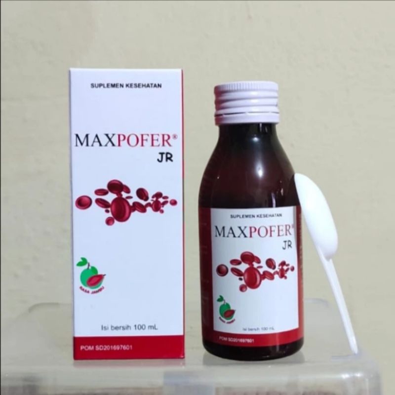 Jual Maxpofer jr 100 ml sirup | Shopee Indonesia