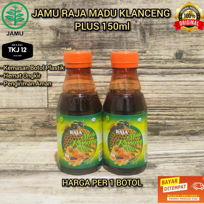 Jual JAMU RAJA MADU KLANCENG PLUS ASLI 150ml PEGAL LINU ASAM URAT NYERI ...
