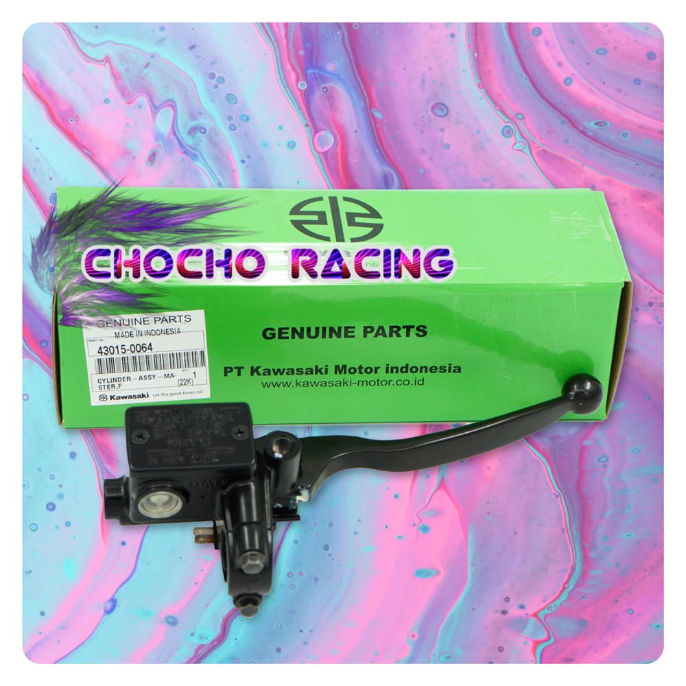 Jual (064) MASTER REM HANDLE HANDEL REM DEPAN NINJA 150 R RL M SS ORIGINAL KAWASAKI | Shopee ...