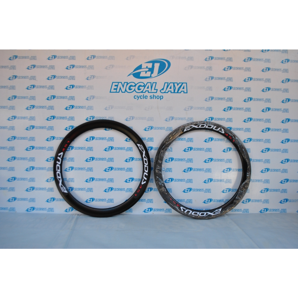 Jual Velg Rims Exodus 20 X 1 3/8 451 28H Double Wall 4Cm Vbrake ...