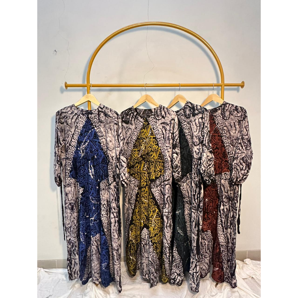 Jual Gamis Batik CAP Canting Motif | Shopee Indonesia