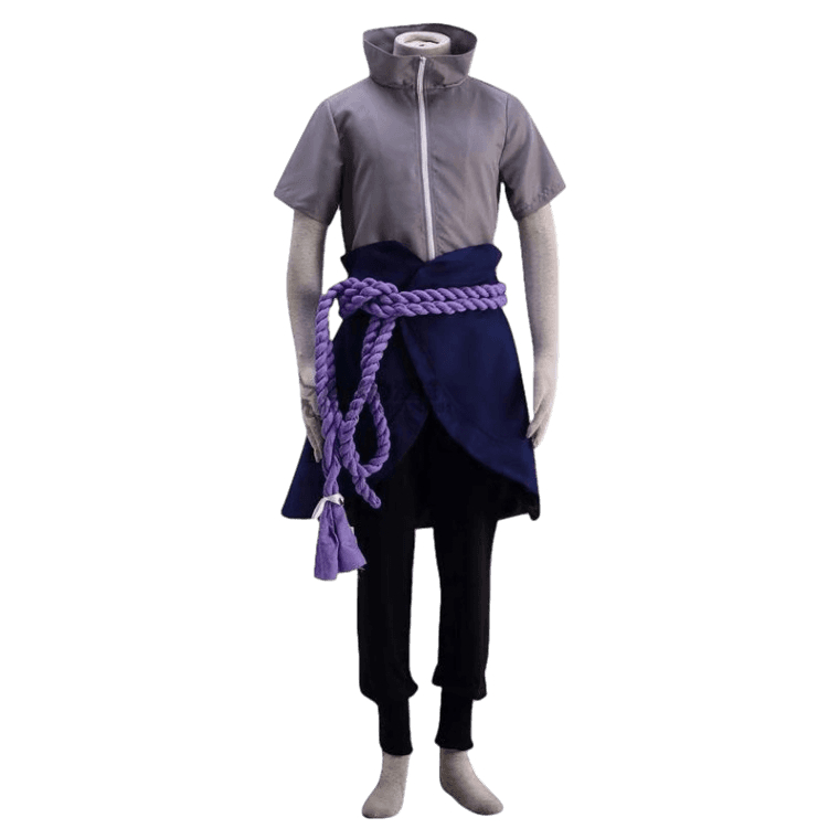 Jual Cosplay Kostum Jubah Baju Jaket Sasuke Uchiha Naruto | Shopee ...
