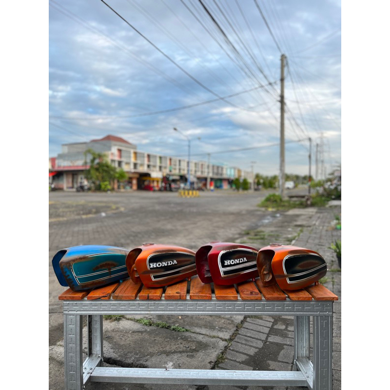 Jual TANGKI CB 100/ TANGKI CB 125 warna bladus teyeng | Shopee Indonesia