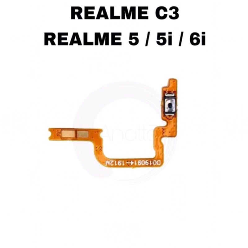 Jual FLEX ON OFF REALME C3 / 5 / 5i / 6i - FLEXIBLE TOMBOL | Shopee Indonesia