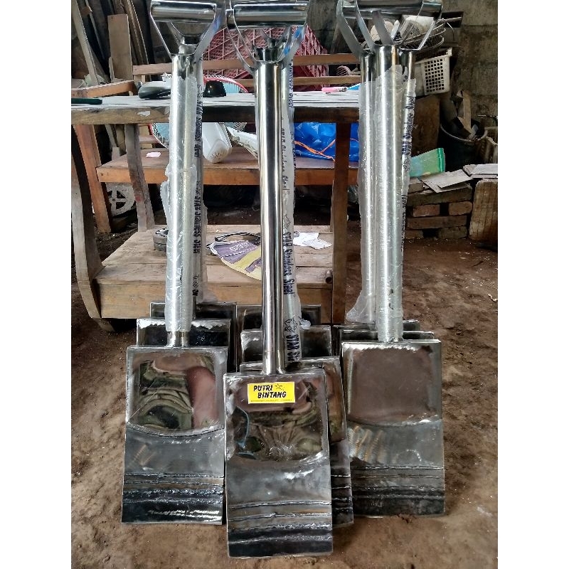 Jual lencek lempak super tajam /sekop tanah stenlis | Shopee Indonesia