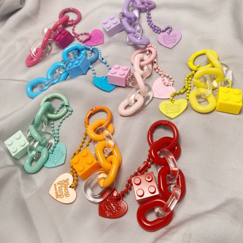 Jual lego rantai love keychain gantungan kunci hati lucu | Shopee Indonesia