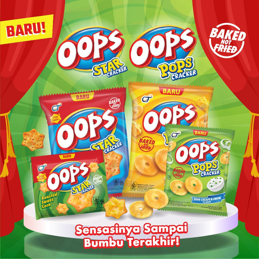 Jual Oops Star Cracker 40gr | Shopee Indonesia