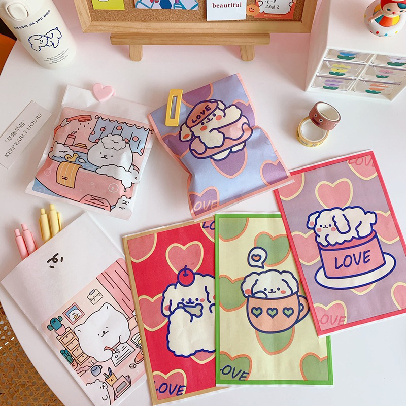Jual [Ready stock] Amplop Packing lucu import Model Cartoon Paperbag ...