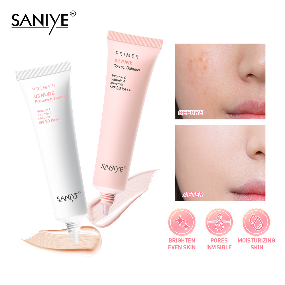 Jual SANIYE Perfect Wajah Primer Invisible Pore Color Corrector All Day ...