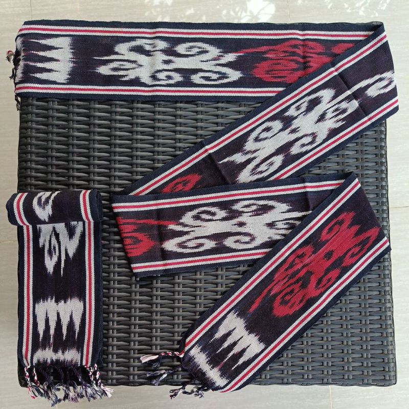 Jual Kain Tenun Shall Spesial Motif Dayak Khas Kalimantan(ORDER 20 FREE ...