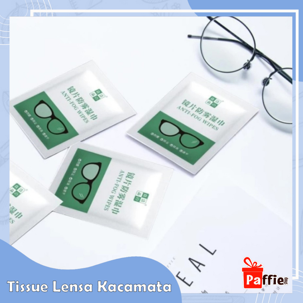 Jual Tissue Tisu Lap Lensa Kacamata Anti Embun Tisue Anti Fog Glasses Wipes | Shopee Indonesia