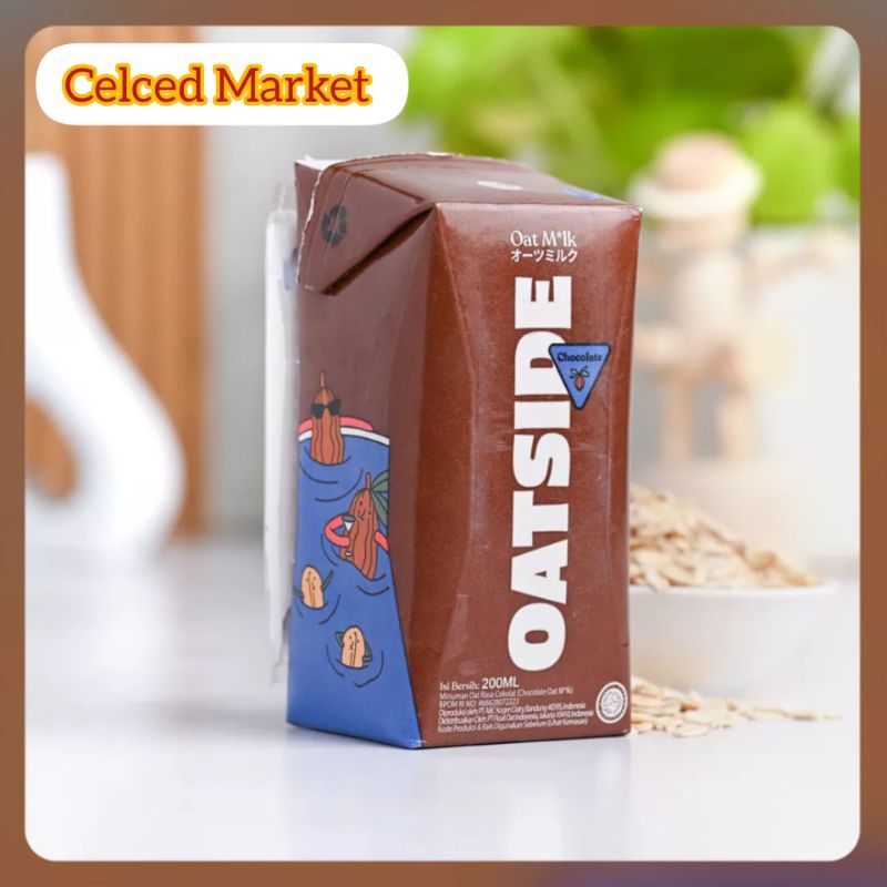 Jual [Isi 24] OatSide Oatmilk 200 ML Chocolate Coffee Barista Blend ...