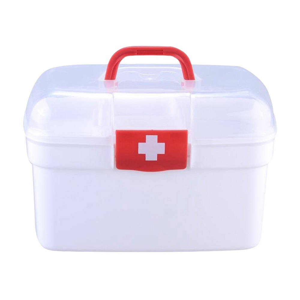 Jual Kotak Obat P3K Penyimpanan Obat Medicine Box Organizer Kotak Obat ...