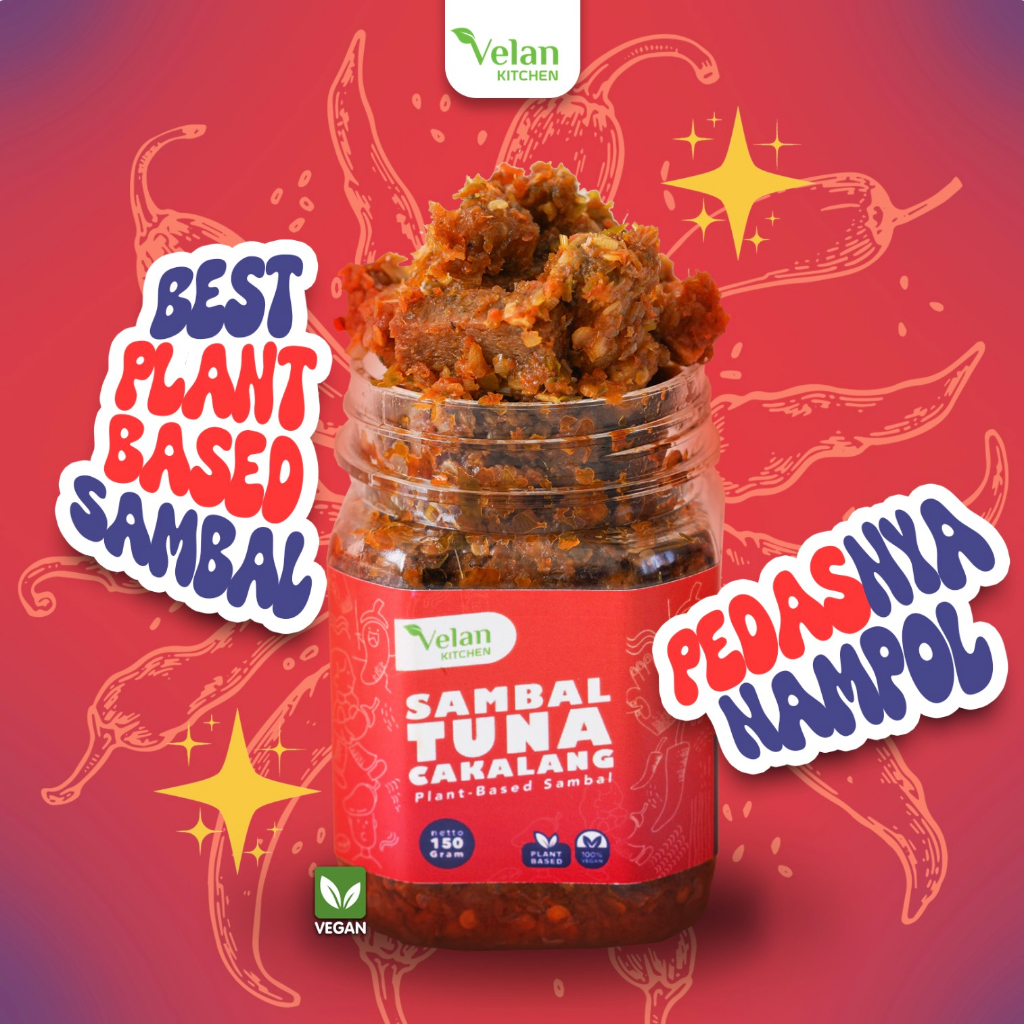 Jual [PLANT-BASED] Sambal Tuna Cakalang VELAN KITCHEN | Shopee Indonesia