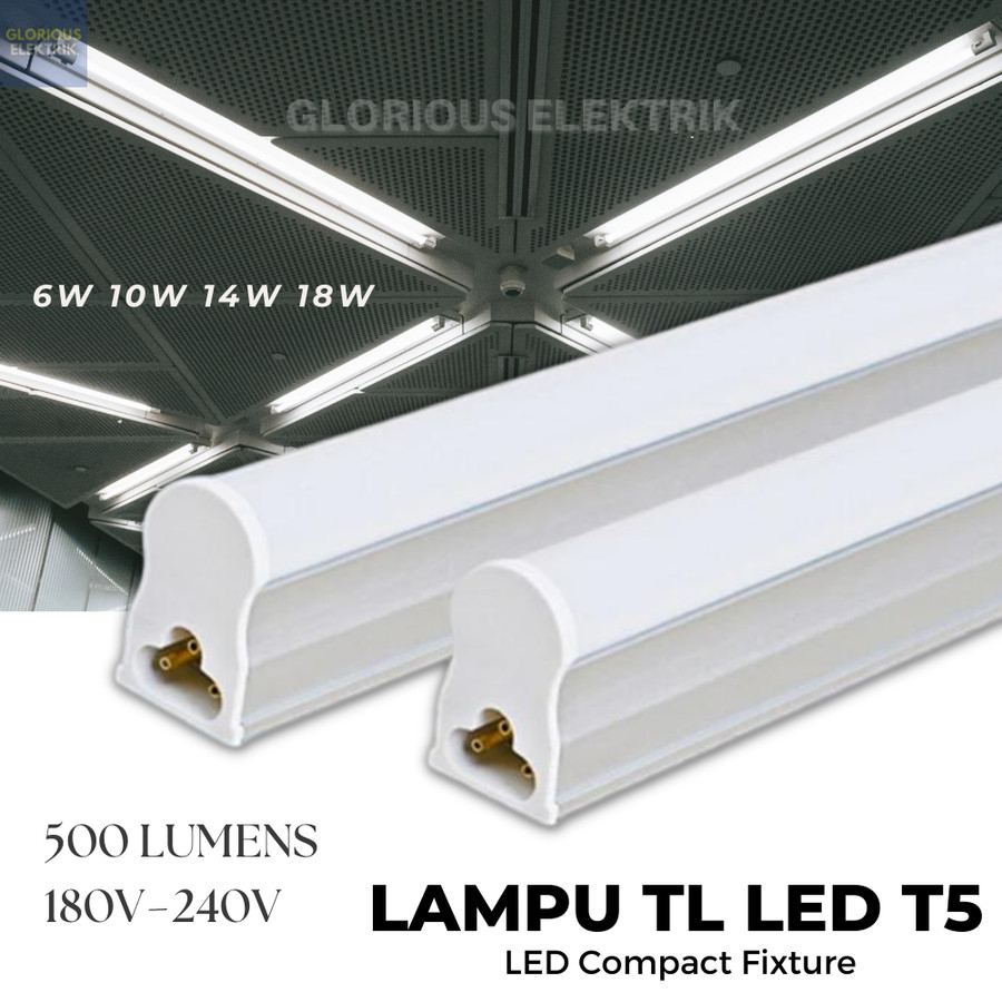 Jual Lampu TL Neon T5 Led Tube Light 18 Watt 120 Cm | Shopee Indonesia