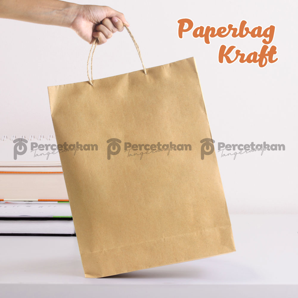 Jual Paper Bag Tali Polos Coklat | Paperbag Murah | Tas Kertas Kecil ...