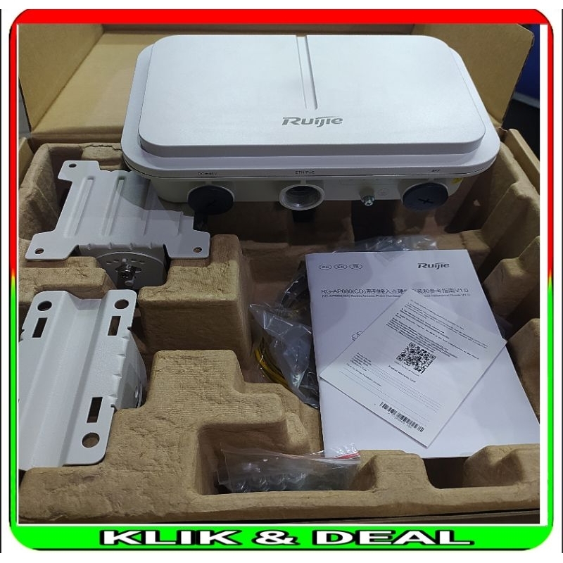 Jual ruijie rg-ap 680 CD wifi 6 802.11 ax enterprise autdoor access ...