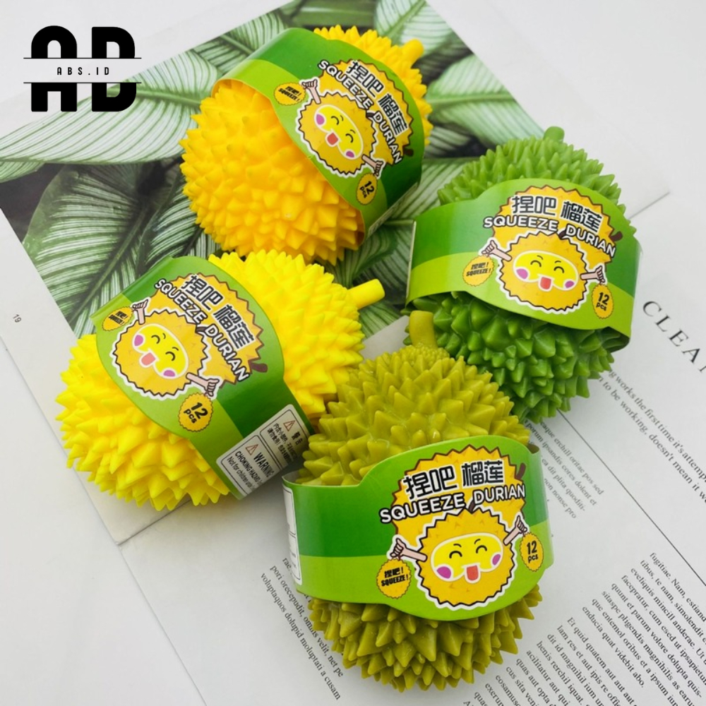 Jual ABS - New Arrival Mainan Squishy Durian Mainan Pencet Anti Stress ...