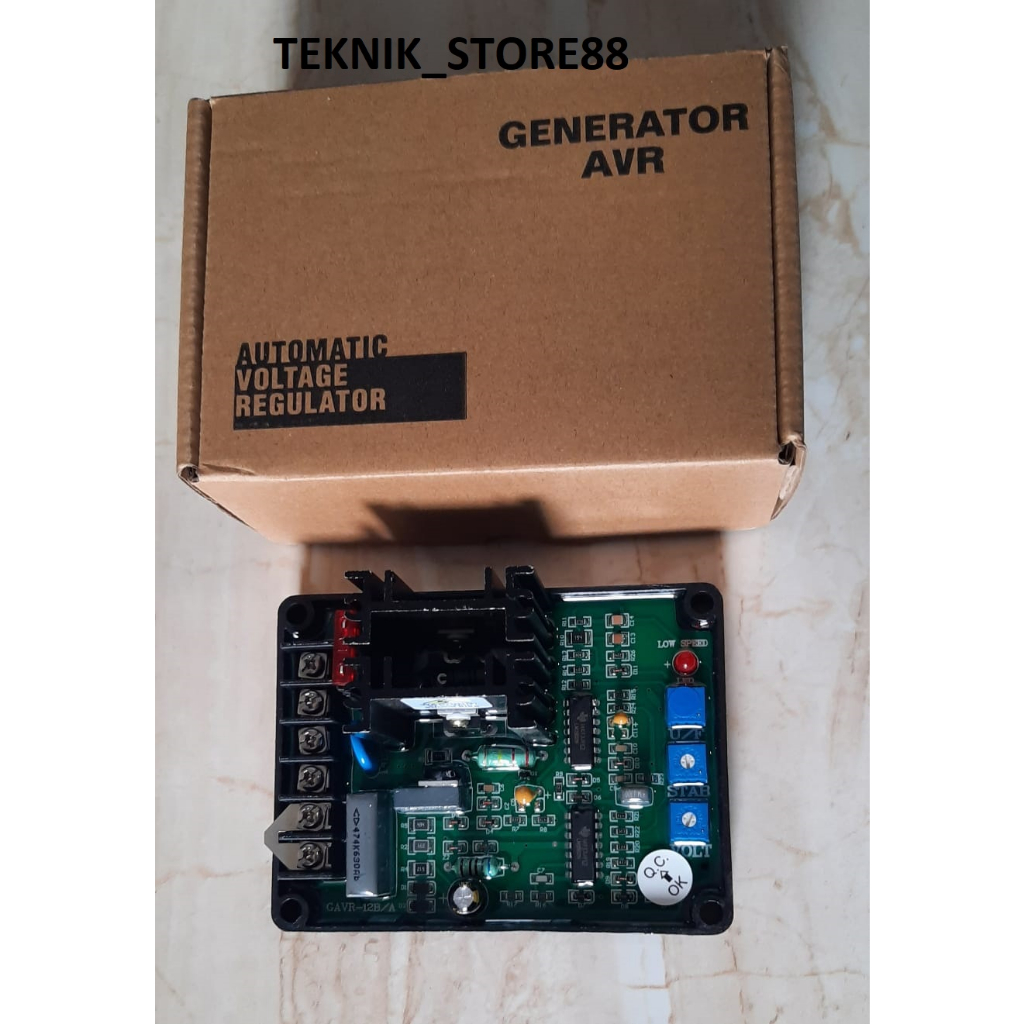 Jual GAVR AVR Universal Genset CF Voltage Stabilizer 8A 12A 15A 20A ...