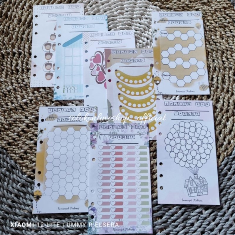 Jual BUNDLE KERTAS MENABUNG DALAM BINDER A6-6RING | Shopee Indonesia