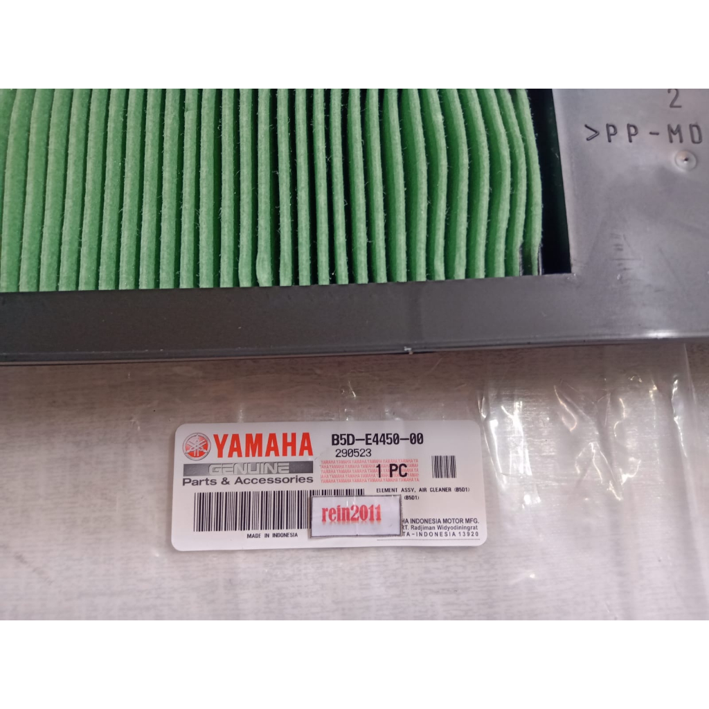 Jual FILTER SARINGAN UDARA FREEGO MIO GEAR ASLI ORI YAMAHA B5D E4450 00 ...