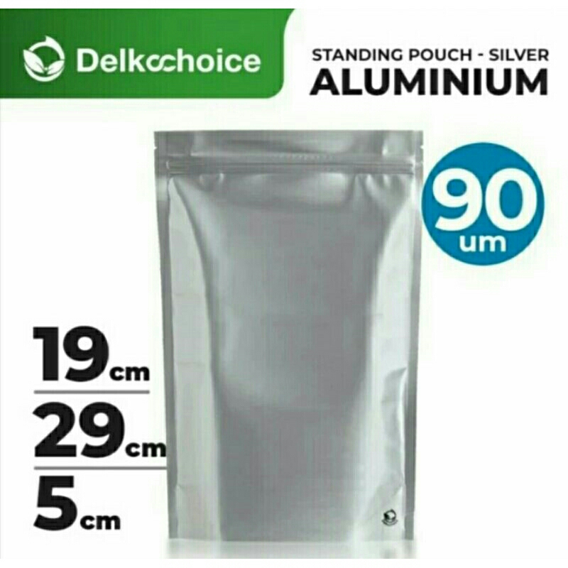 Jual Standing Pouch Aluminium Foil Ziplock Kemasan Makanan Kopi Snack ...