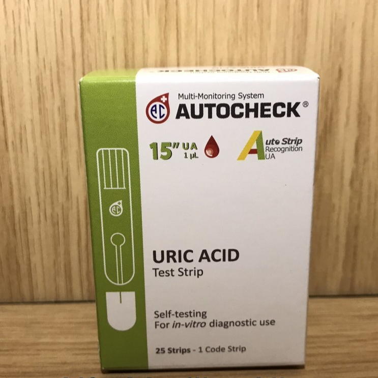 Jual Strip asam urat autocheck uric acid autocheck stik | Shopee Indonesia