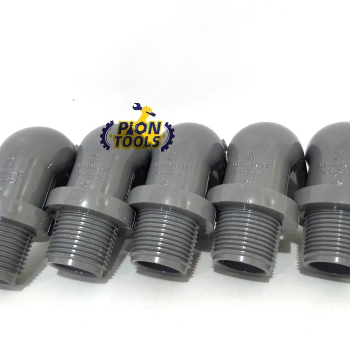 Jual SCG KNIE DRAT LUAR 3/4" AW Elbow PVC knee PVC Keni Valve Elbow 3/4 ...