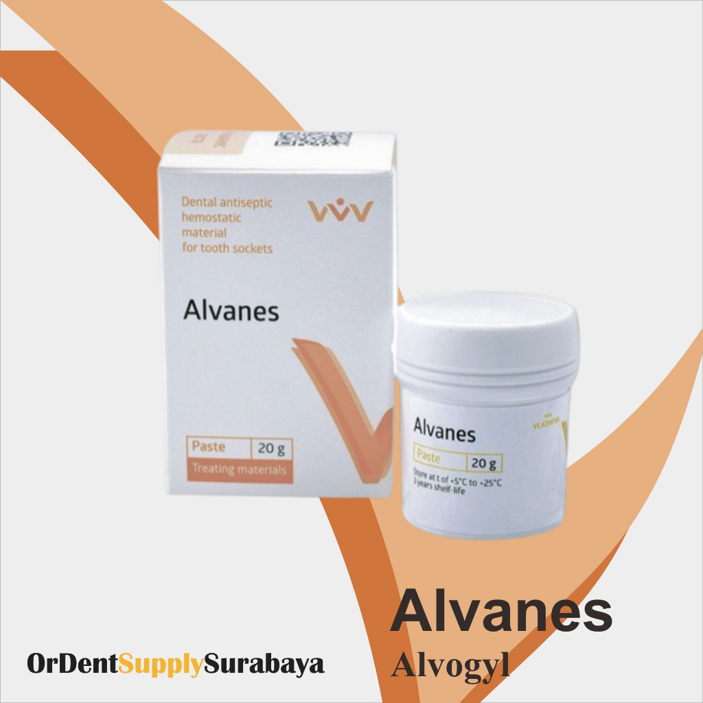Jual Alvanes alvogyl bahan antisepstic setelah pencabutan 20 gram ...