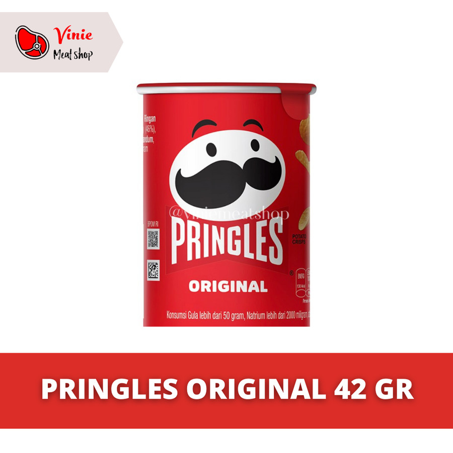 Jual Pringles Potato Chips 42 gram - Original | Shopee Indonesia