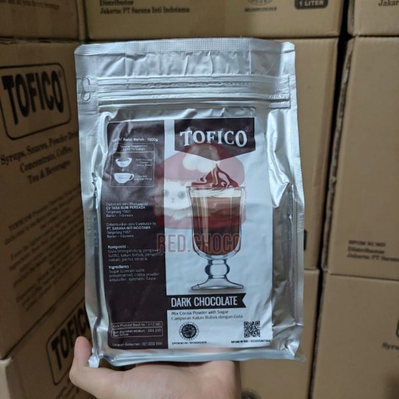 Jual Tofico Belgian Dark Chocolate Powder (1KG) | Shopee Indonesia